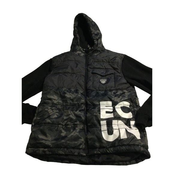 Ecko Unlimited | Jackets & Coats | Ecko Unltd Puffer Vest Jacket Hooded ...